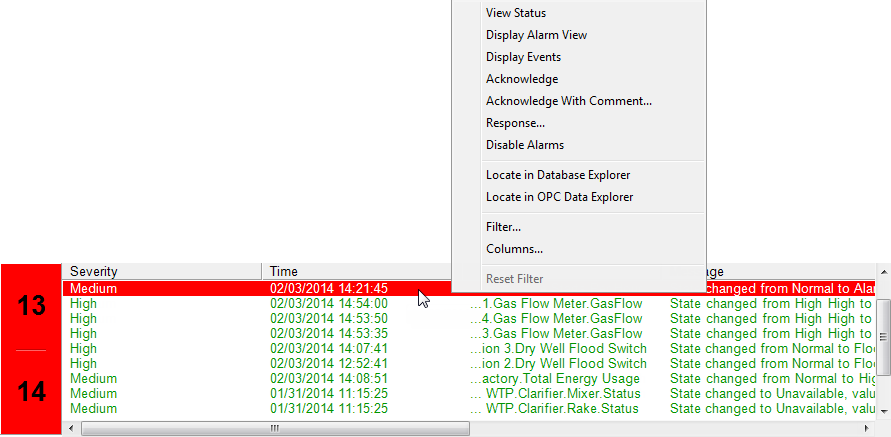 Geo Scada Expert Tutorial Alarm Banner Using The Viewx Interface